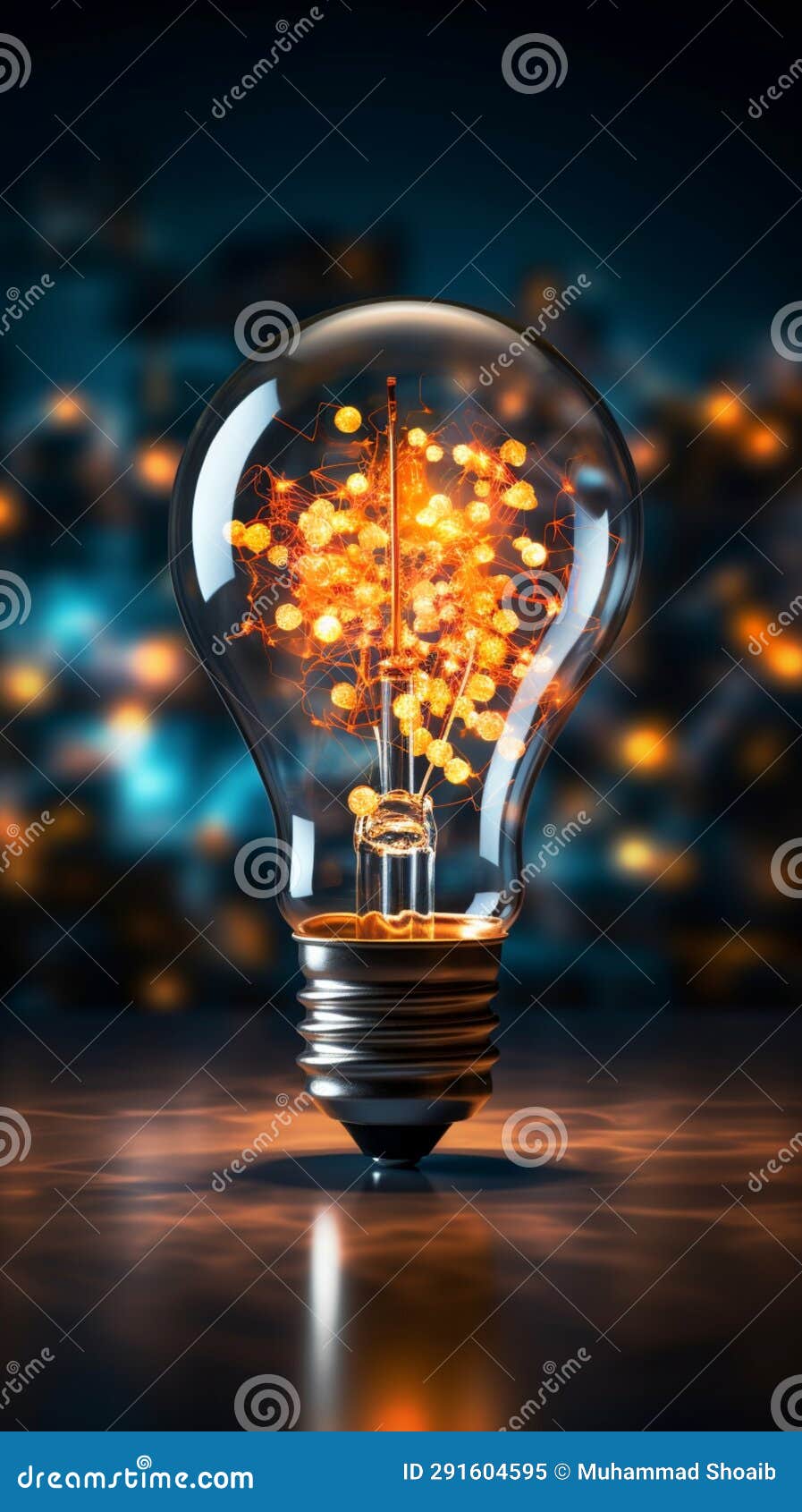 Vertical Innovation Creative Idea Symbolizes Concept of Idea and ...