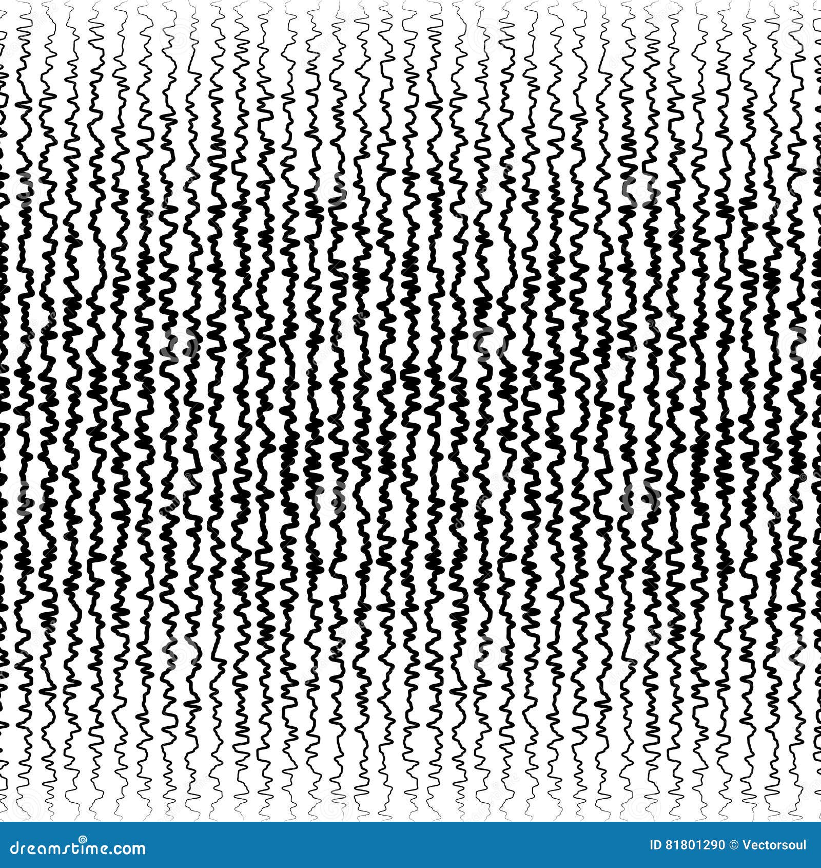 Vertical Jagged, Irregular Lines Pattern. Stock Vector - Illustration ...