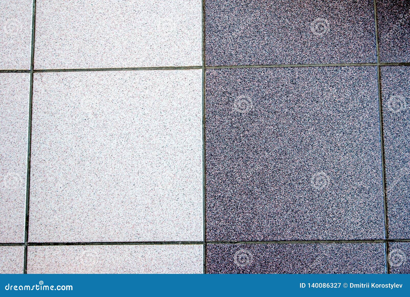Vertical Joint of Two Colors of Tile Stock Image - Image of design ...