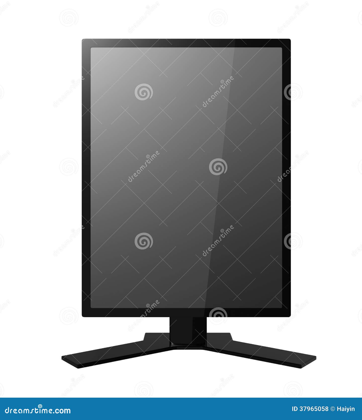 Vertical Layout Medical Monitor Stock Illustration - Illustration of ...