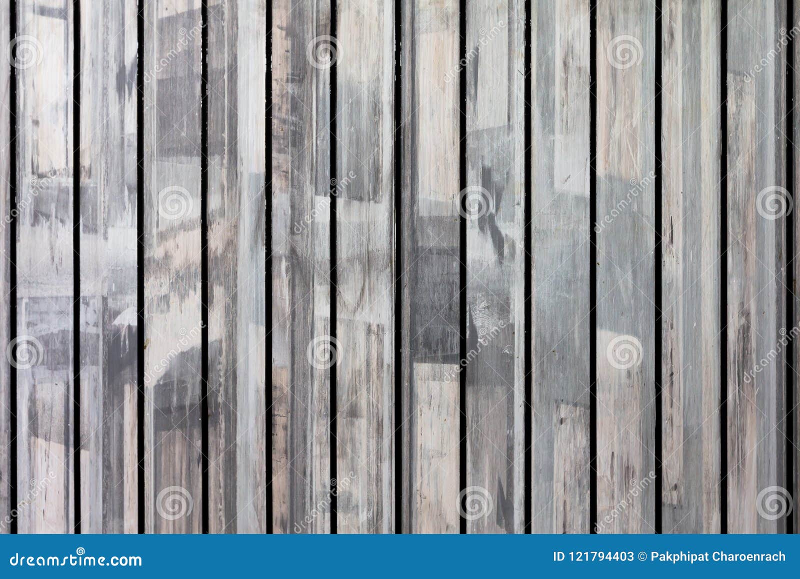 Vertical Line Old Wooden Panel and Texture Background. Stock Image ...