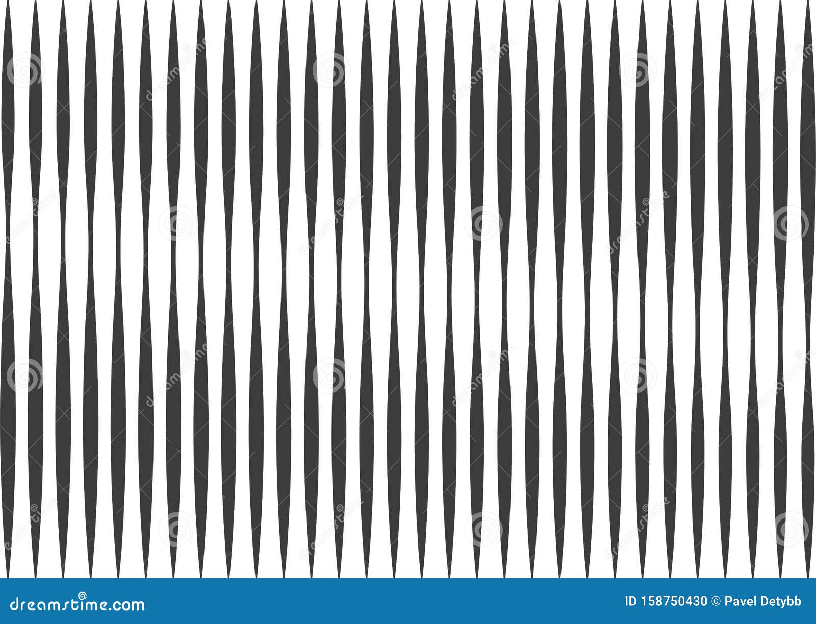 Vertical Lines, Linear Halftone. Pattern with Vertical Stripes. Vector ...