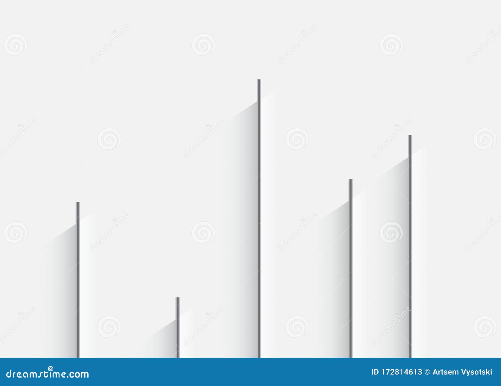 Vertical Lines with a Shadow. Background with Vertical Lines in ...
