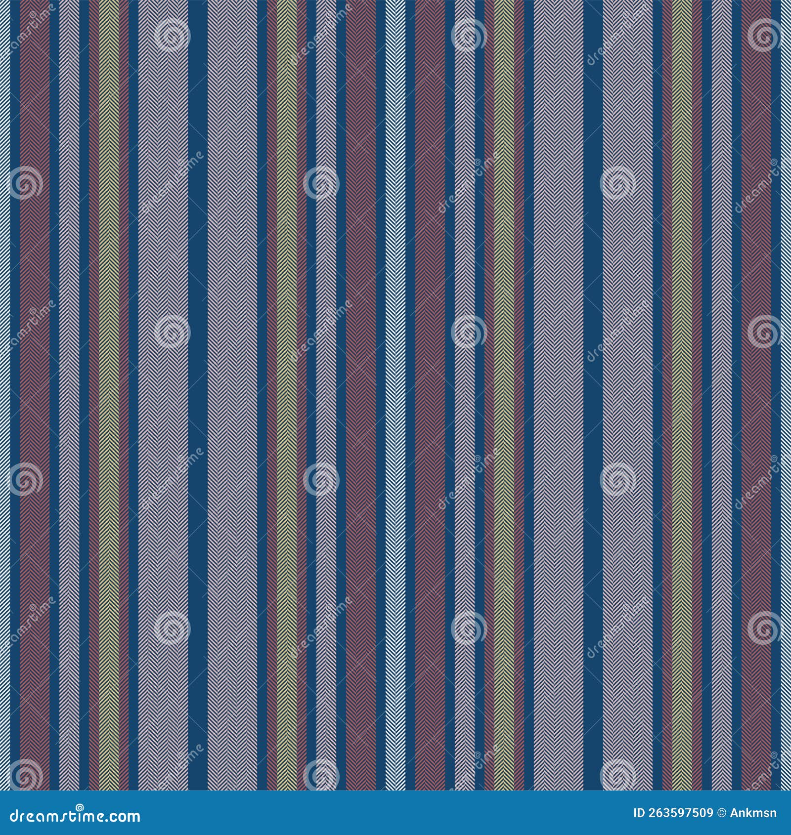 Vertical Lines Stripe Pattern in Blue. Vector Stripes Background Fabric ...