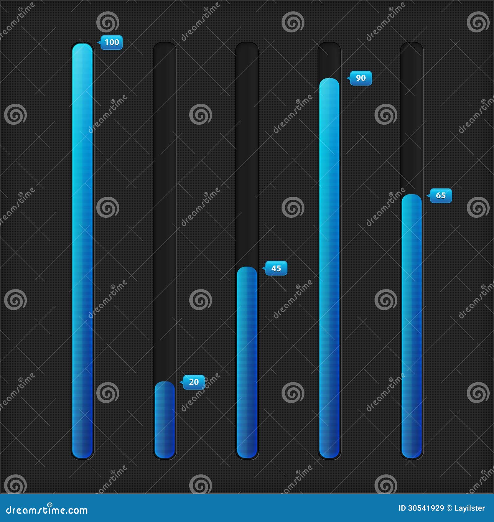 Vertical loading bar stock vector. Illustration of page - 30541929