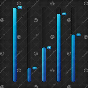 Vertical loading bar stock vector. Illustration of page - 30541929