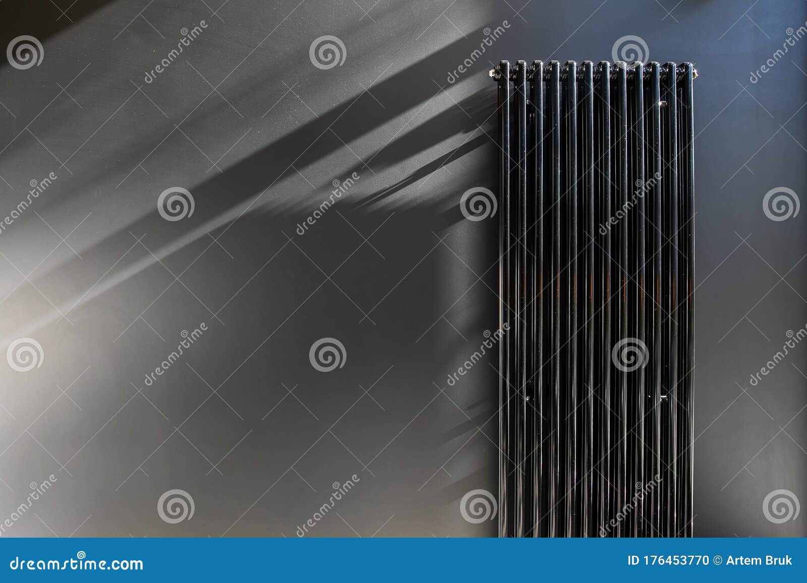 Vertical Long Heater Radiator Stock Photo - Image of house, flat: 176453770
