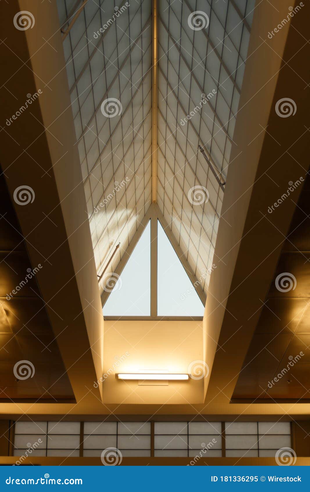 View Of A Roof Of A House With Roman Tiles Royalty-Free Stock ...