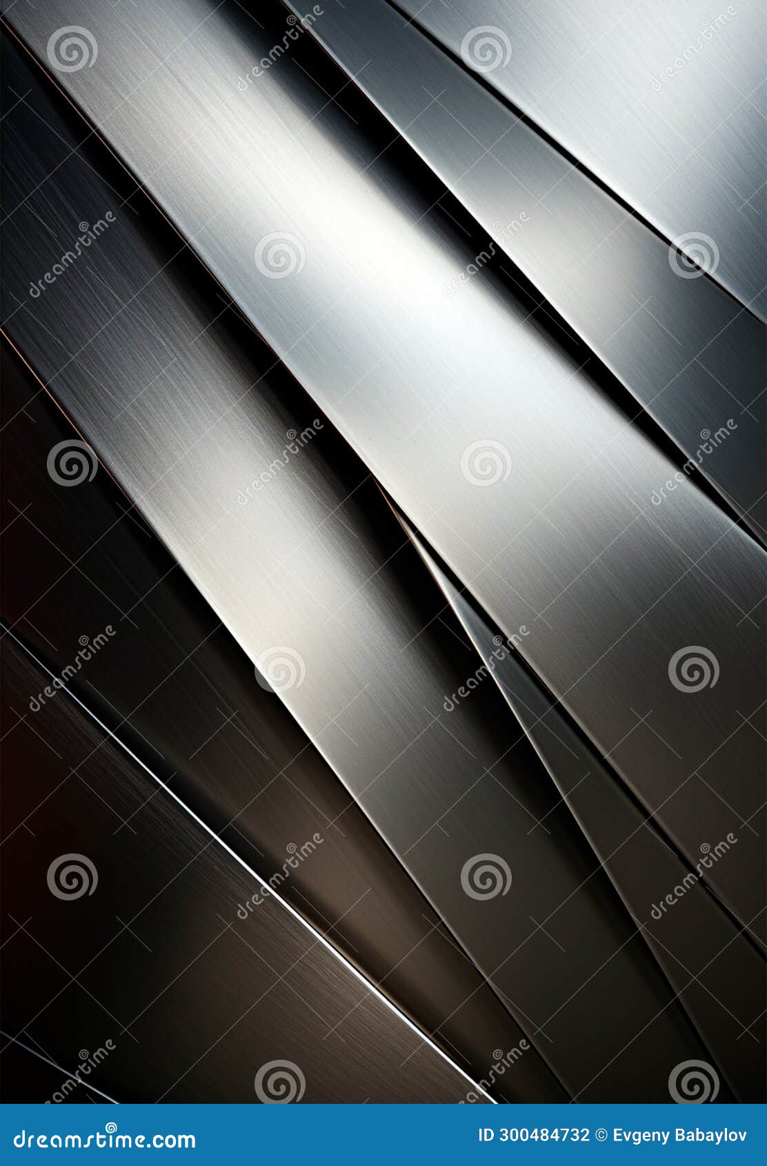 Vertical Metal Texture, Steel Silver Background - AI Generated Image ...