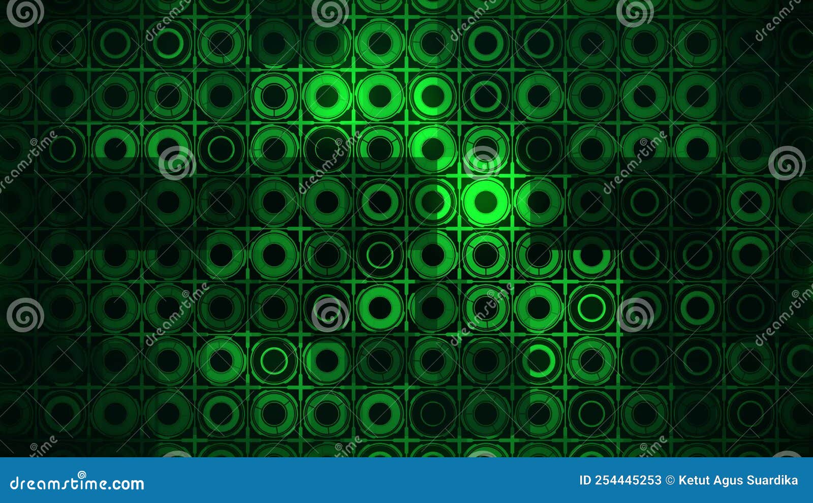 Vertical Motion Futuristic Dark Green Shiny Digital Technology Flat ...