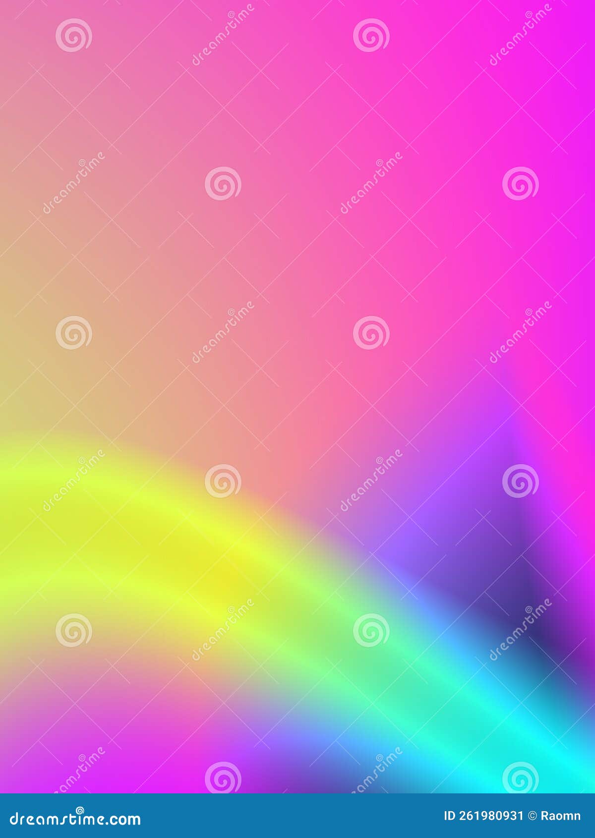 Vertical Neon Illustration Abstract Header Stock Illustration ...