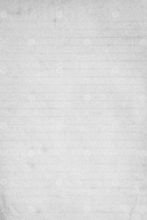 Vertical Note Paper Texture with Lines Stock Photo - Image of gray ...