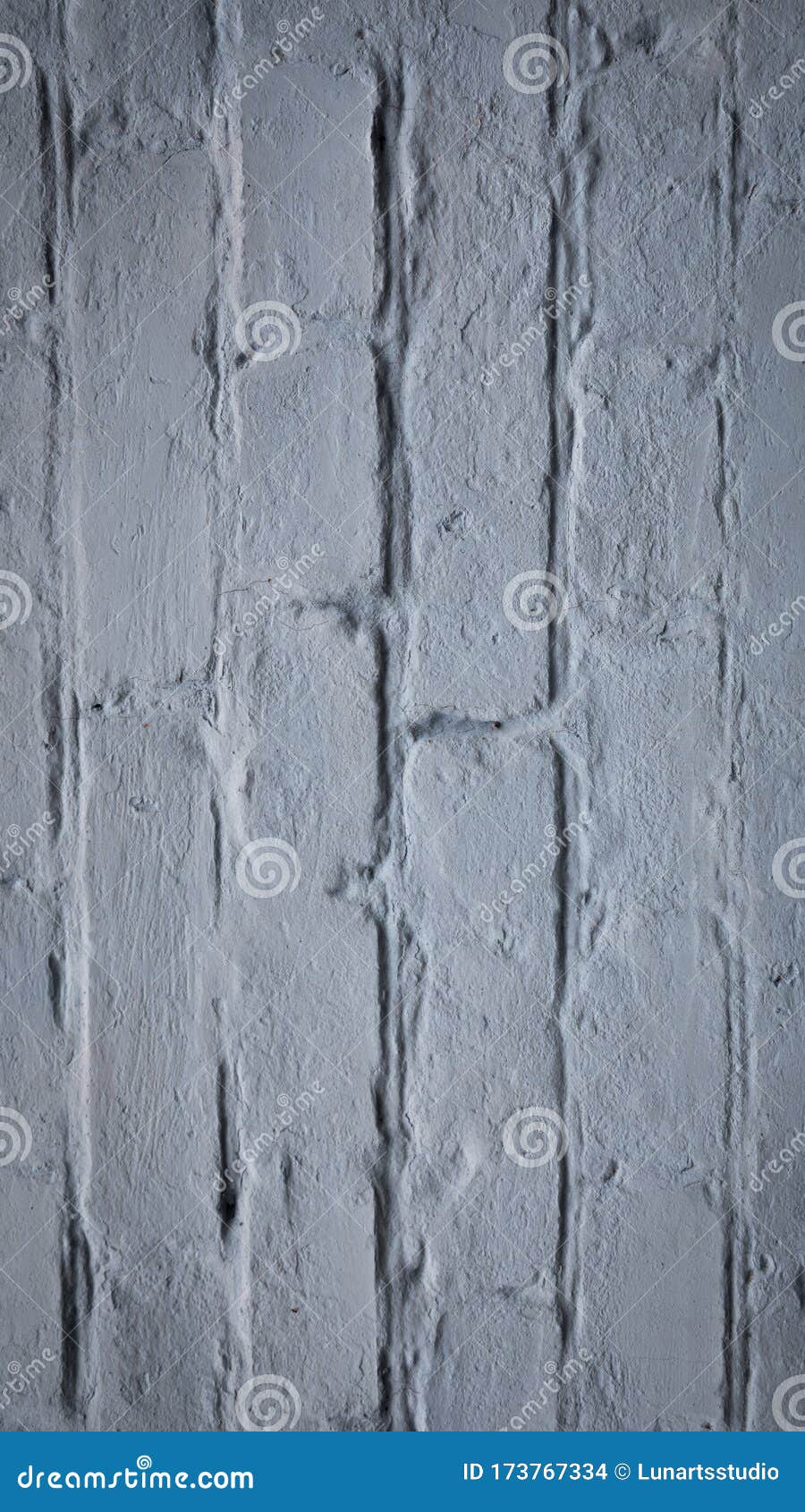 Vertical Old White Brick Wall Texture Background Close Up. Wallpaper ...