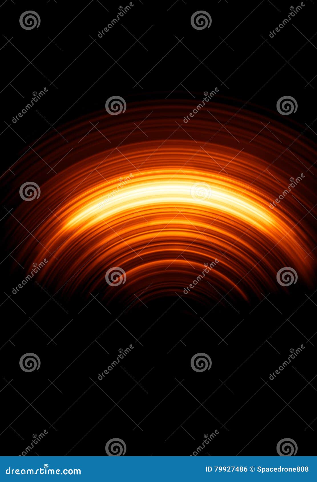 Vertical Orange Dark Sun Illustration Background Stock Illustration ...