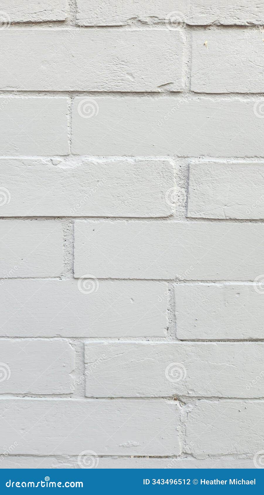 Vertical Painted White Brick Background Stock Photo - Image of wall ...