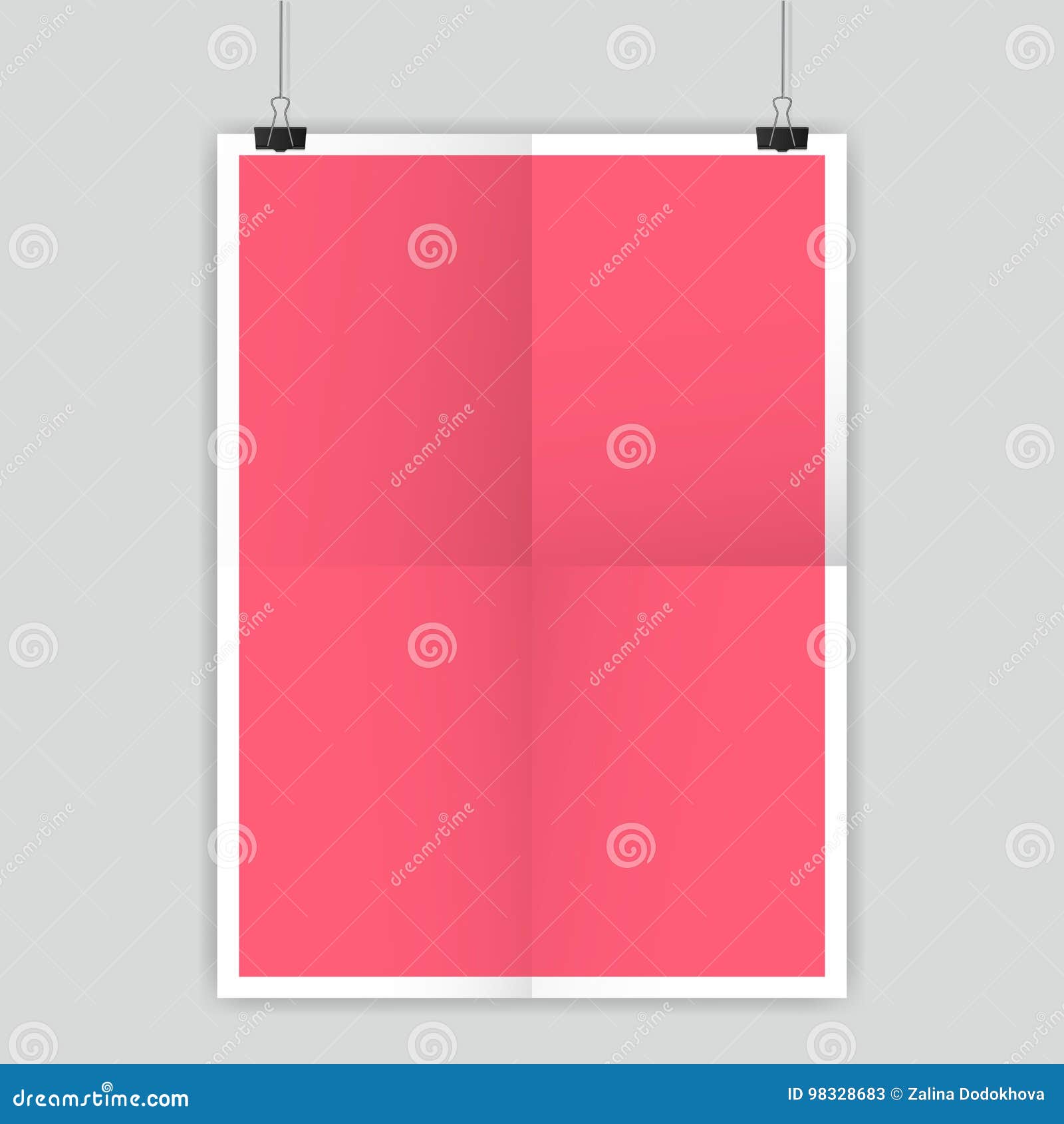 Vertical paper, size of A4 stock vector. Illustration of copyspace ...