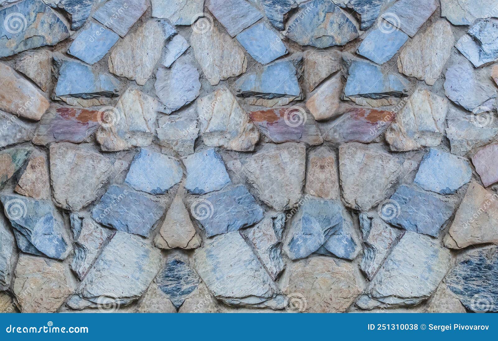 Vertical Pattern of Gray Cobblestones, Uneven Stones Building Stock ...