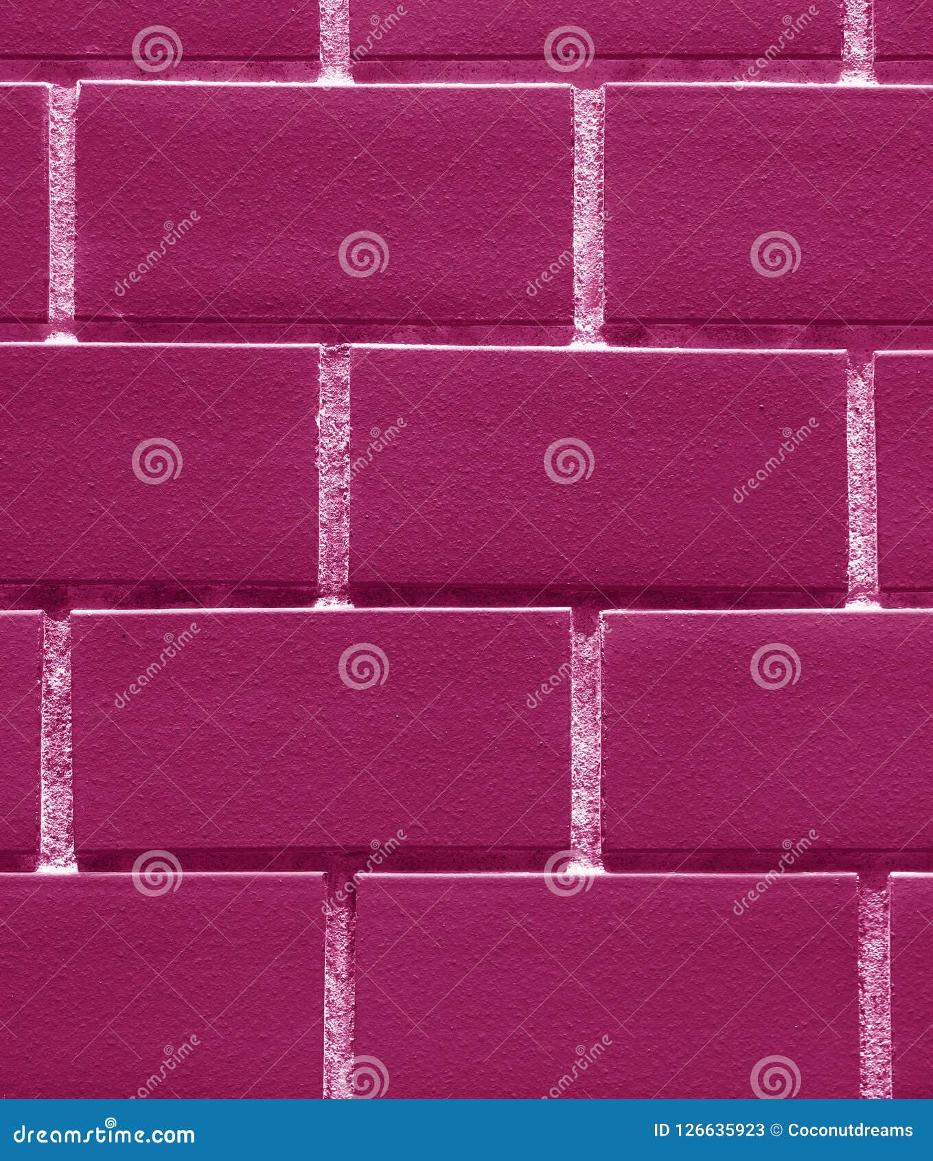 Vertical Photo of Bricks Wall in Red Purple or Magenta Color for ...