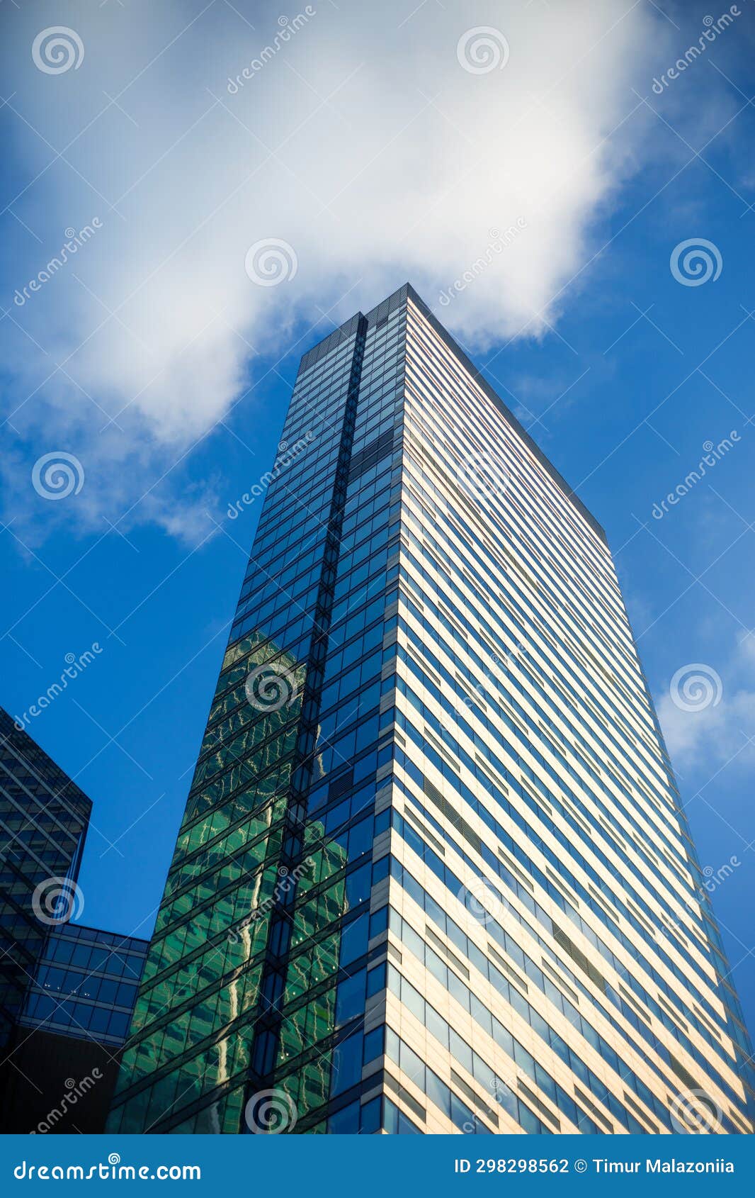 Rectangular Skyscraper with a White Glass Facade Editorial Photography ...