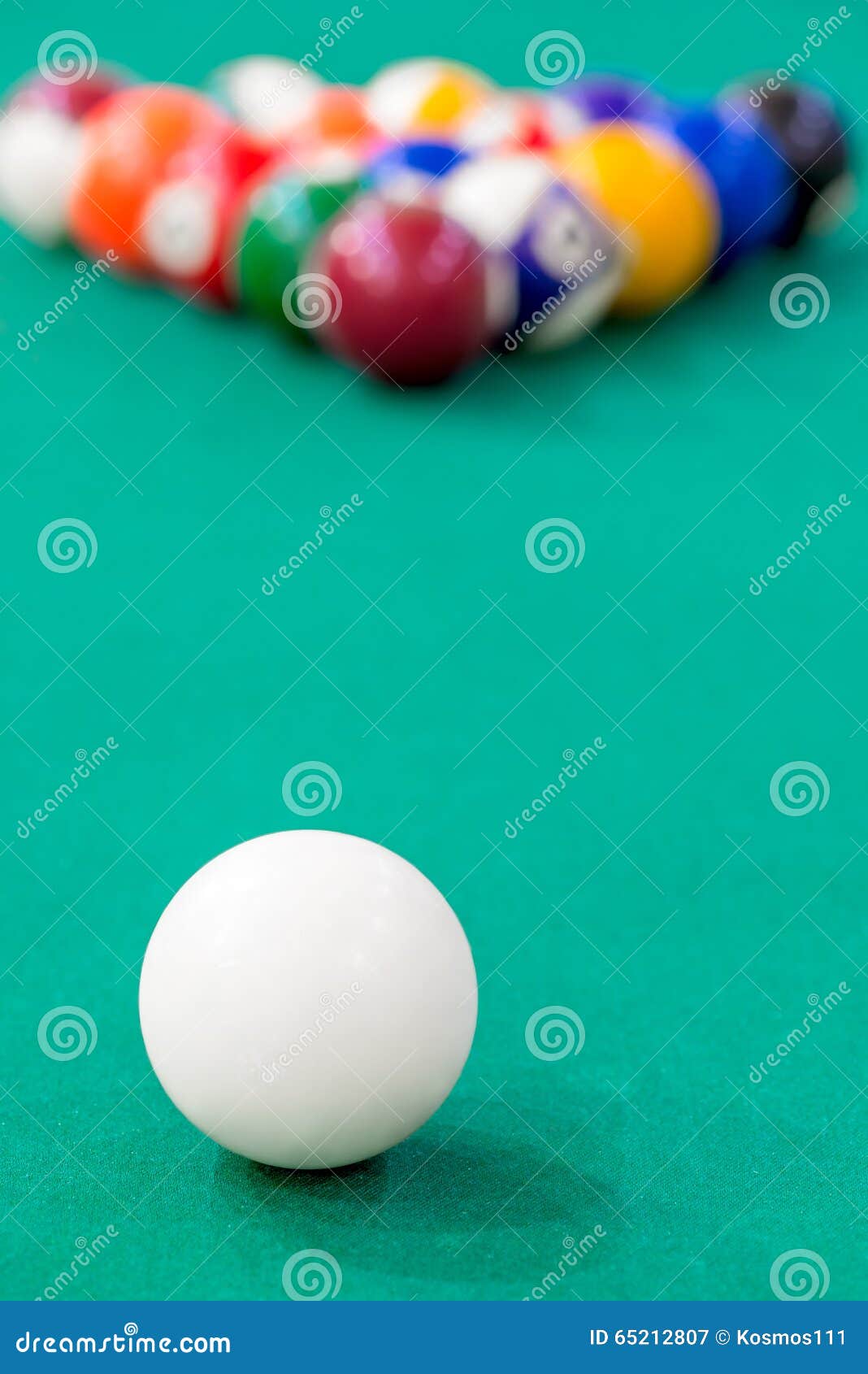 Vertical Picture Balls on the Table Stock Image - Image of winning ...
