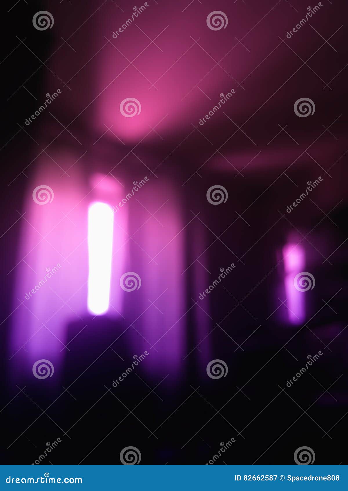 Vertical Pink Ray of Light Window Bokeh Background Stock Image - Image ...
