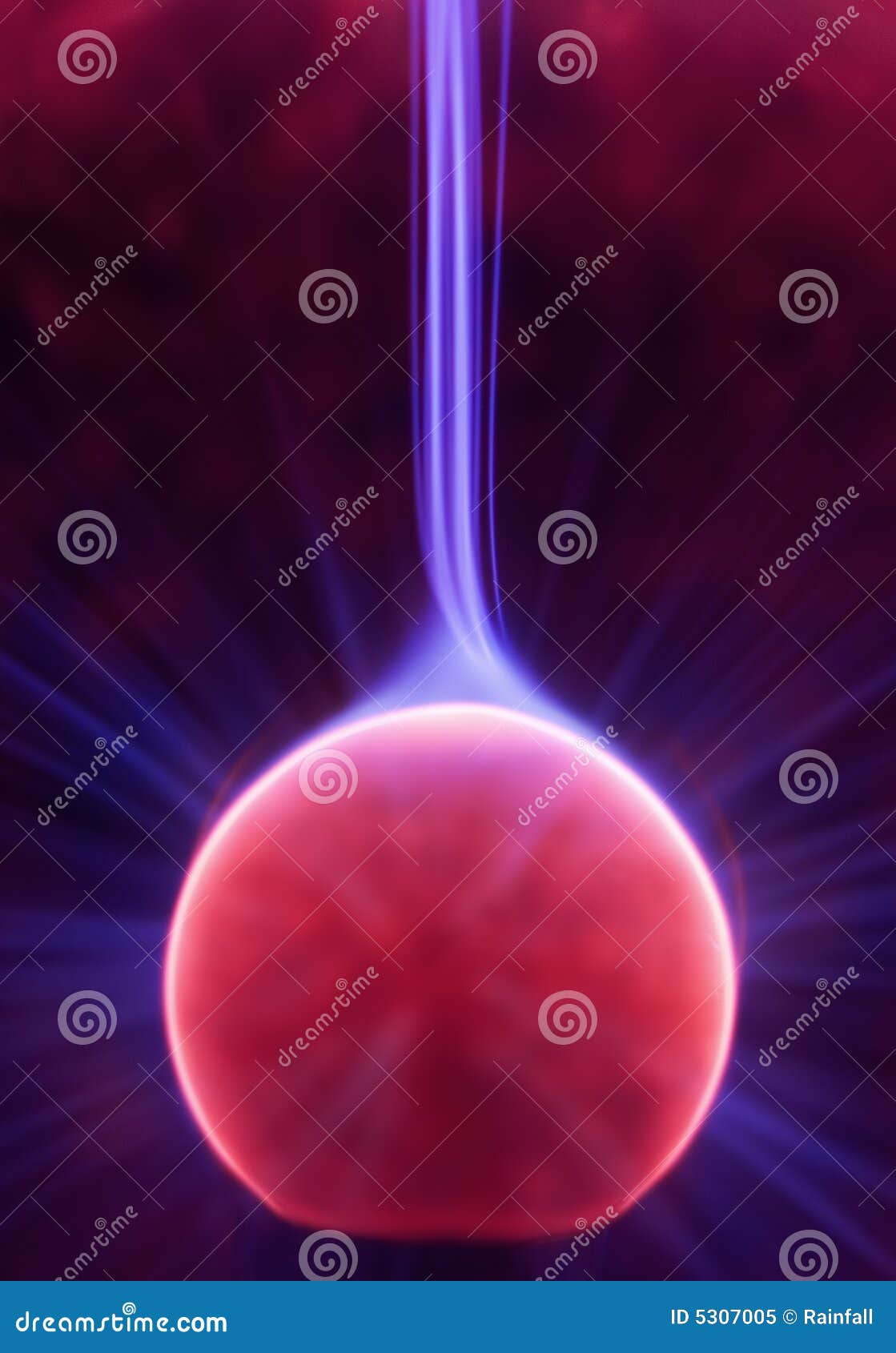 Vertical Plasma Charge stock image. Image of science, alien - 5307005