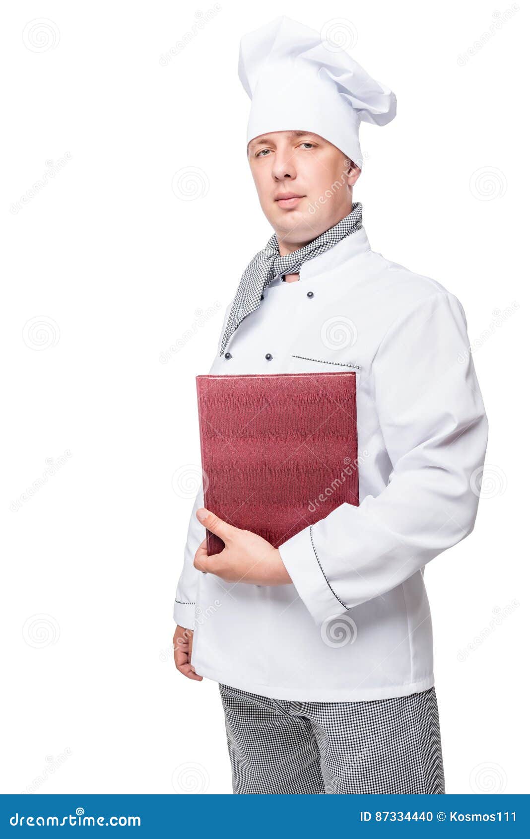 Vertical Portrait of a Confident Chef Stock Photo - Image of beautiful ...