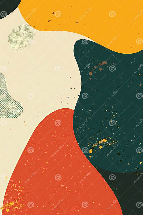 Vertical Poster Background Design in Flat Minimalistic Style, Gradient ...