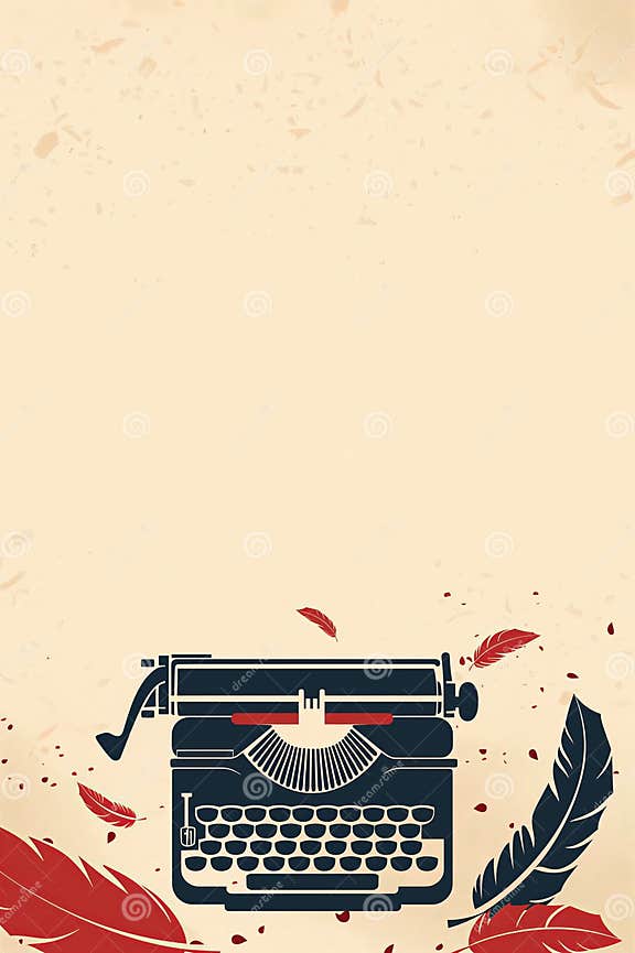 Vertical Poster Background Design in Flat Minimalistic Style, Solid ...