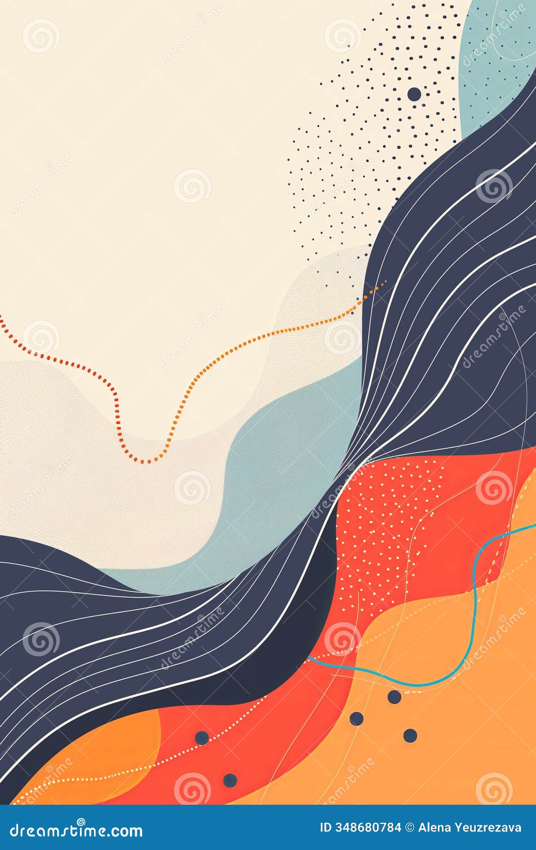 Vertical Poster Design for Science and Technology Event, Flat ...