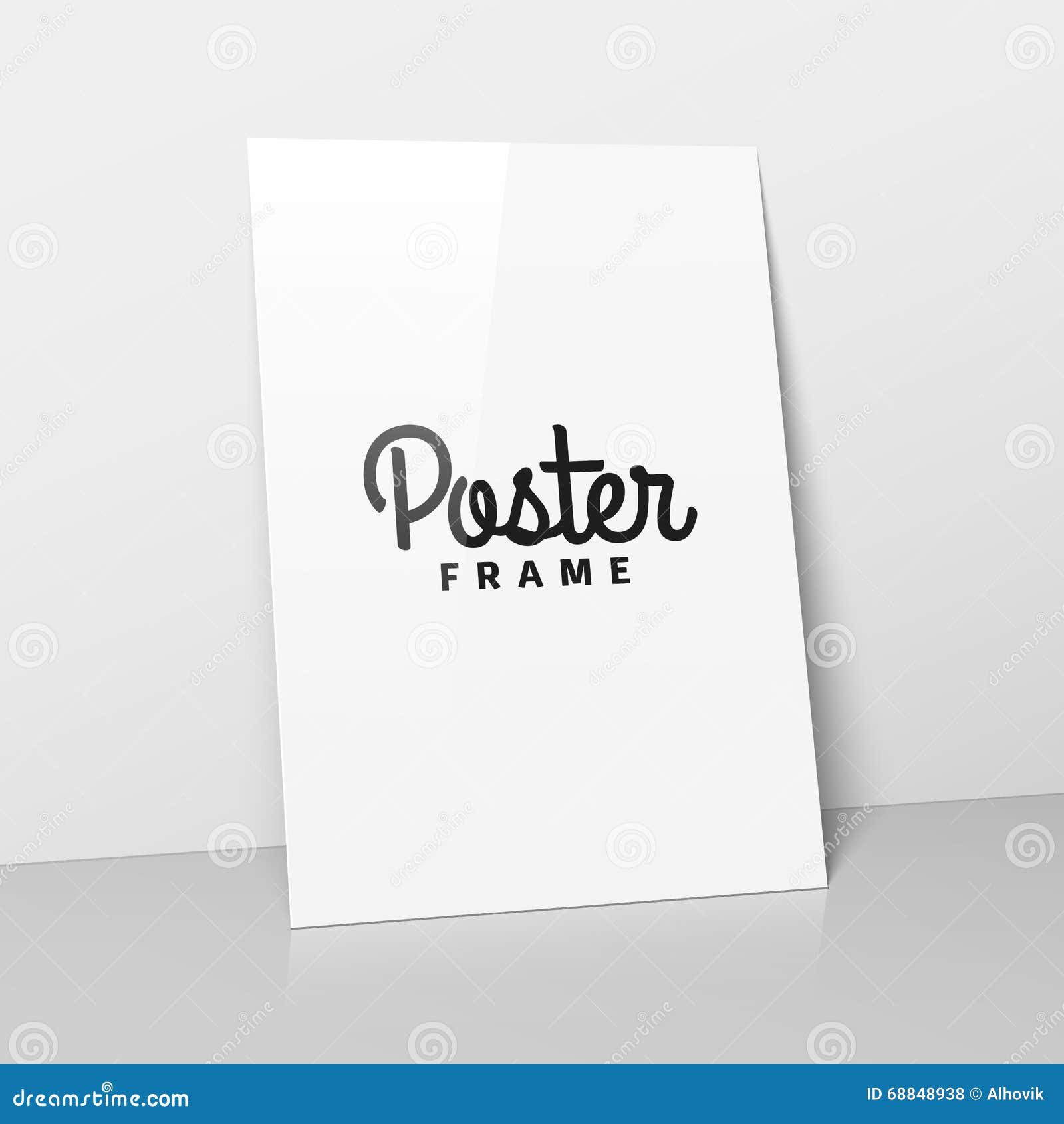 Vertical Poster Presentation Template Stock Vector - Illustration of ...