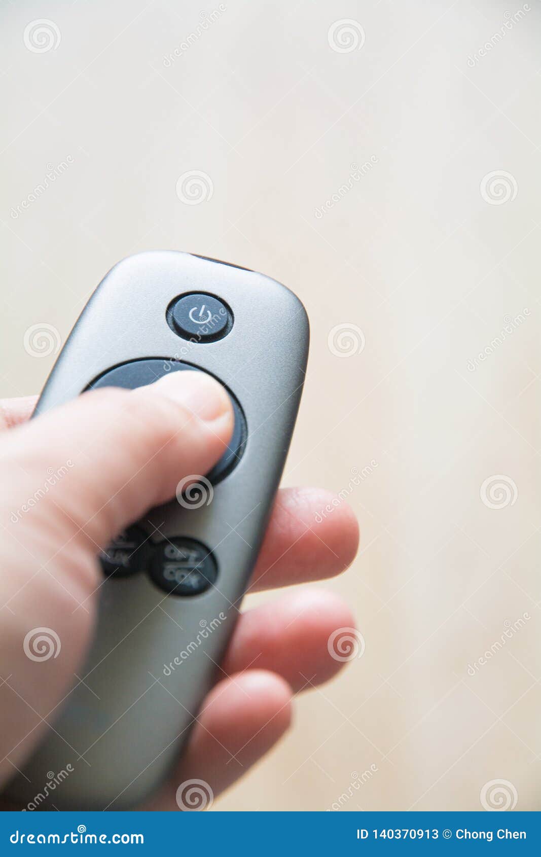 Vertical Press Button of Remote Control Stock Image - Image of tech ...
