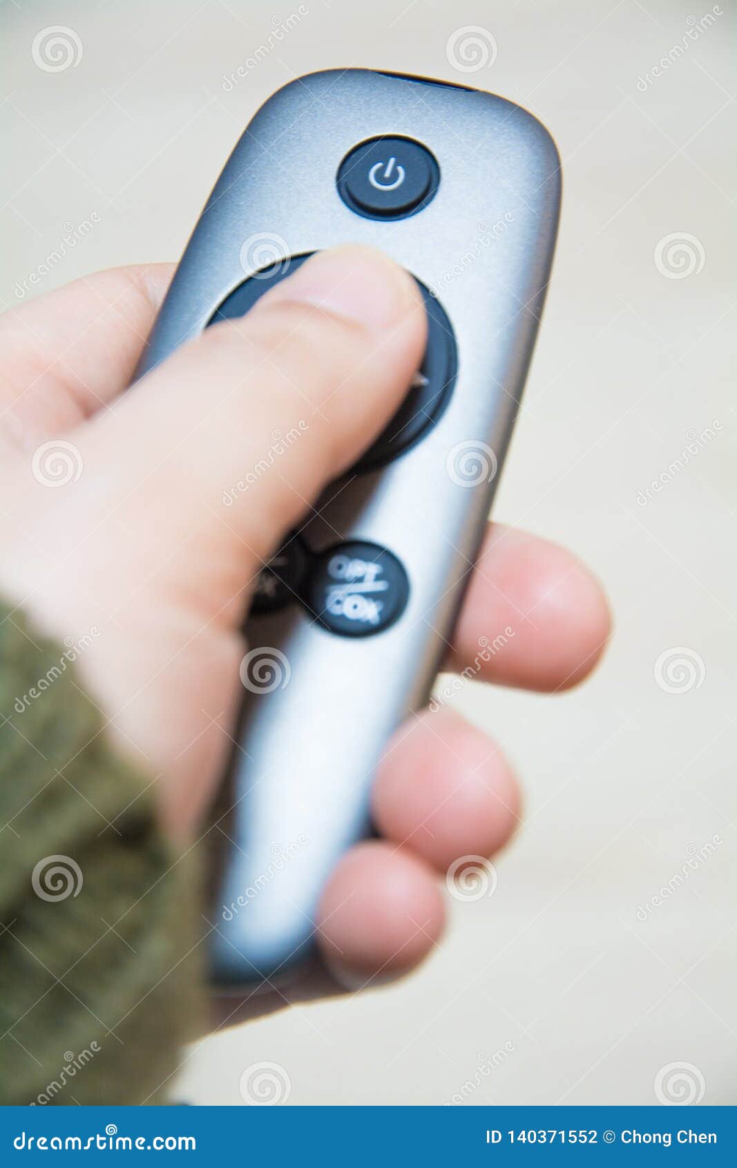 Vertical Press Button of Remote Control Stock Photo - Image of vertical ...