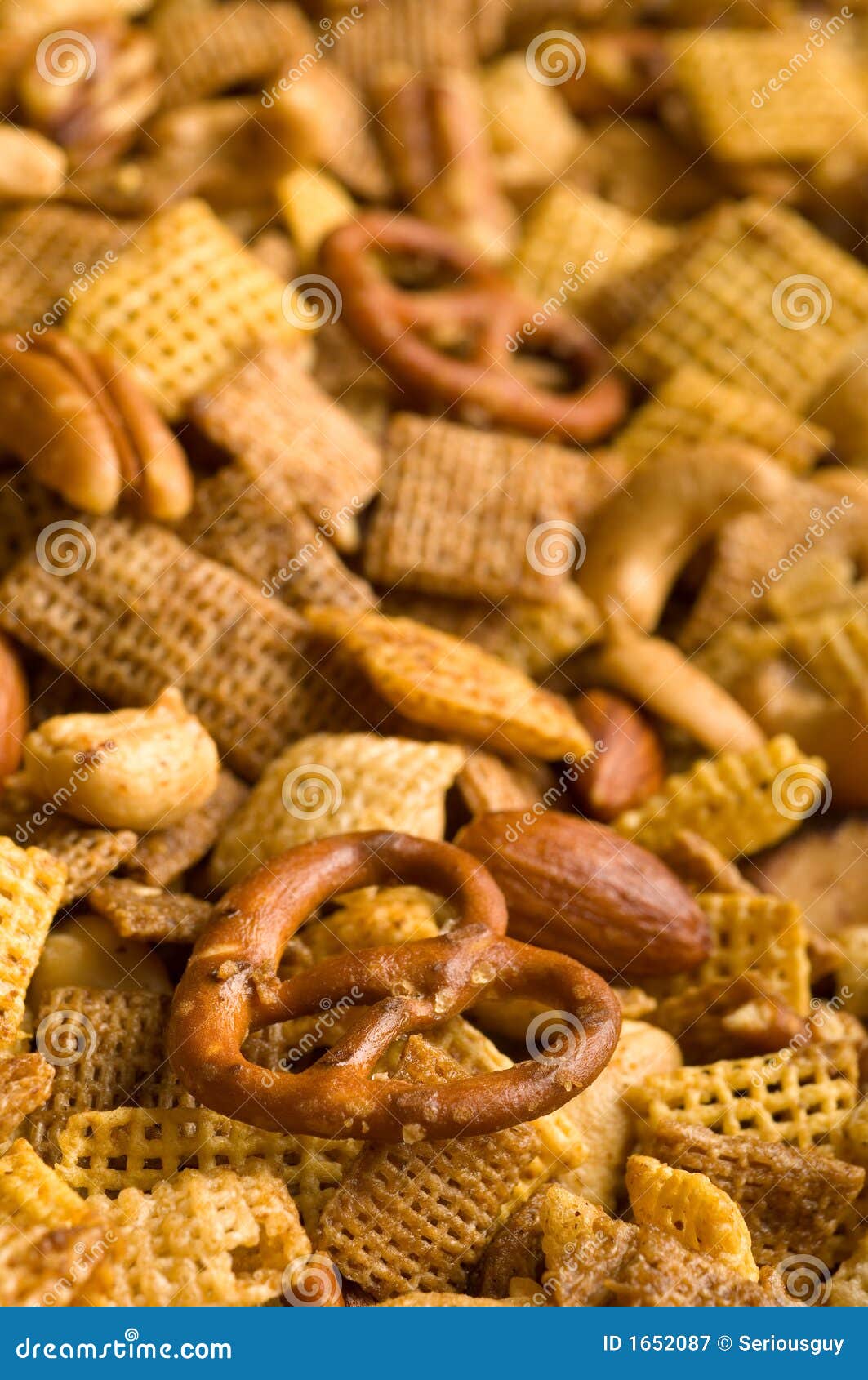 Vertical Pretzel Snack Mix Background Royalty-Free Stock Photography ...