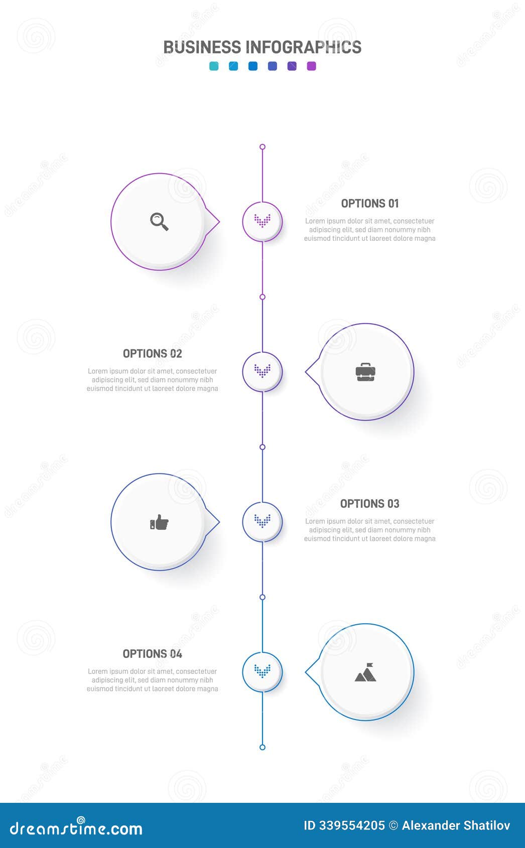 Vertical Progress Bar Featuring 6 Arrow-shaped Elements, Symbolizing ...