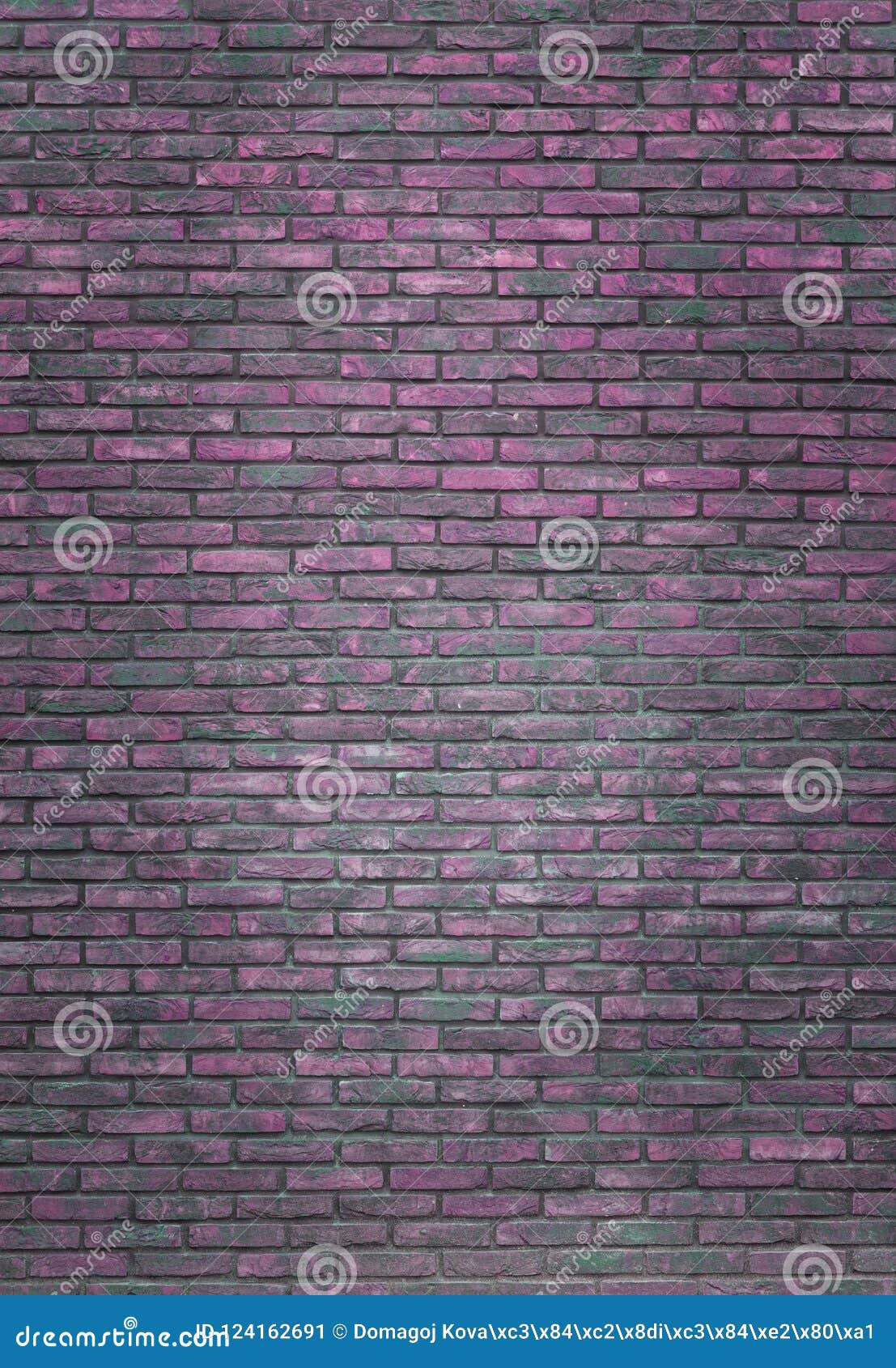 Vertical Purple Brick Wall Background, Wallpaper. Purple Bricks Pattern ...