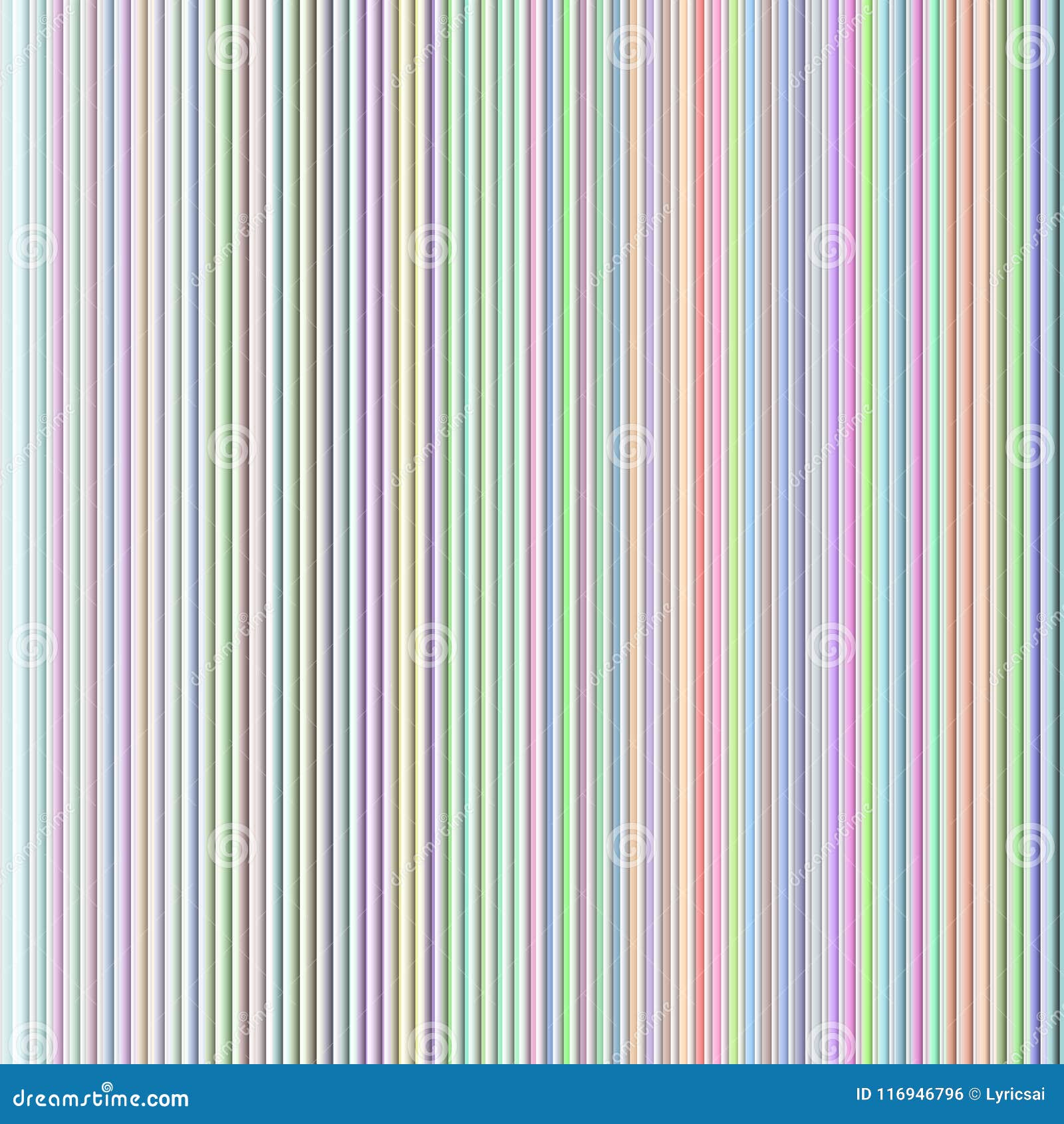 Vertical rainbow lines, stock vector. Illustration of line - 116946796