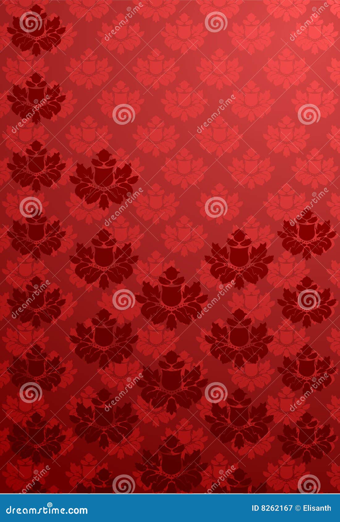 Vertical Red Glamour Pattern Stock Vector - Illustration of retro ...