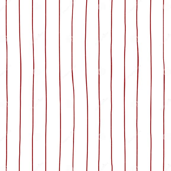Vertical Red Lines. Vector Seamless Texture. Stock Vector ...