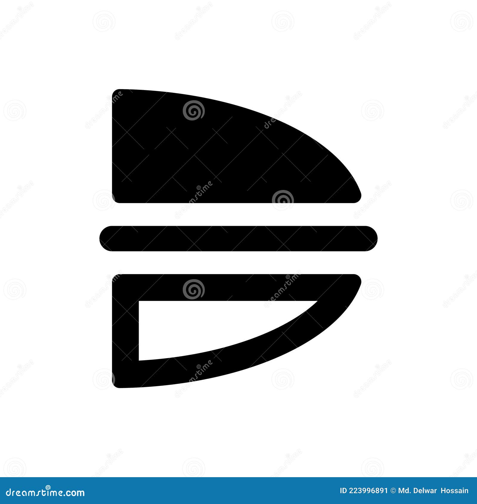 Reflect Icon Vector Isolated On White Background, Reflect Sign ...