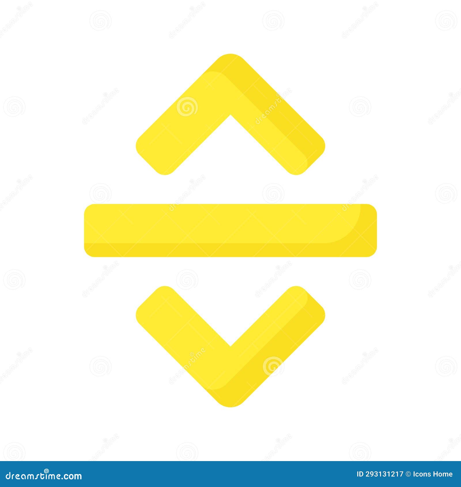 Vertical Resize Arrows Vector Design | CartoonDealer.com #293131217