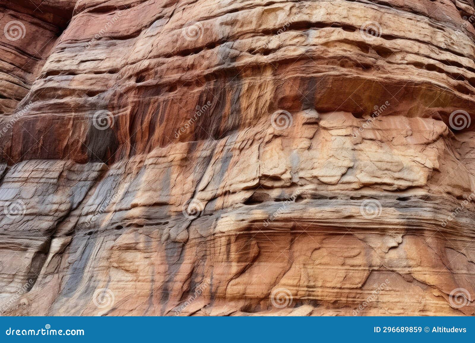 Vertical Rock Layers in a Canyon Wall Stock Image - Image of cliff ...