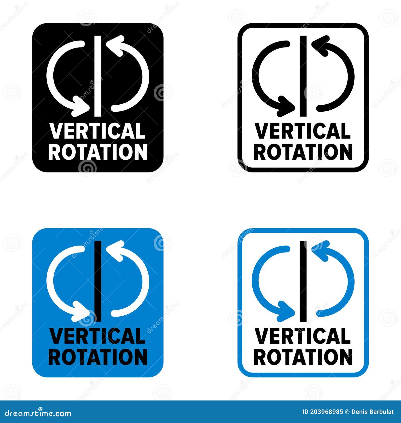 Set Of Vertical Rotation Red Location Marks. Map Pointer 3d Pin ...