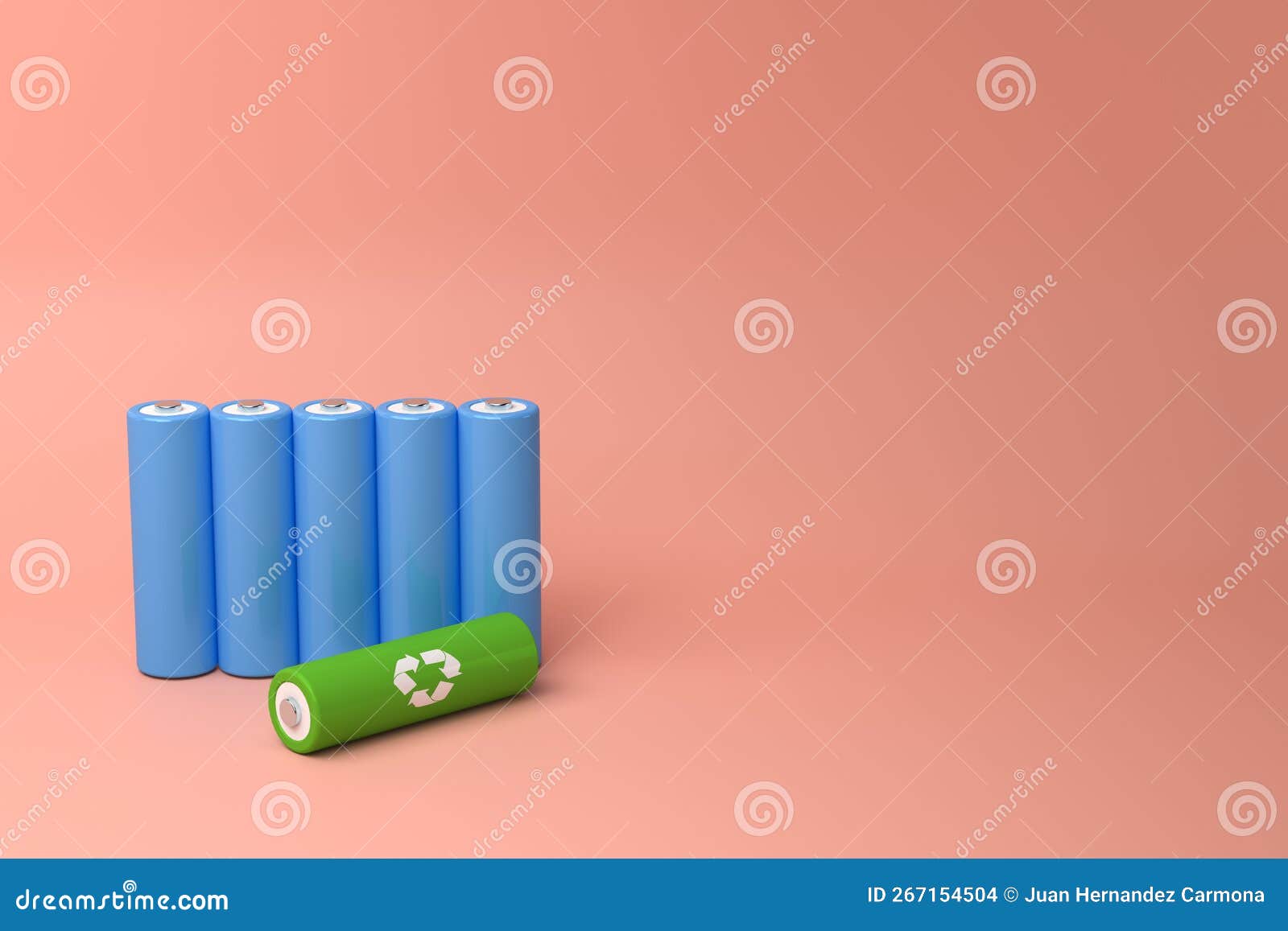 18650 Rechargeable Battery Isolated On White Background Cartoon Vector ...