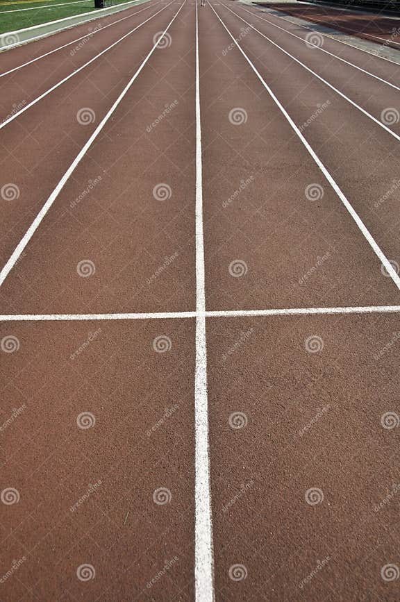 Vertical running lanes stock image. Image of line, field - 10467661