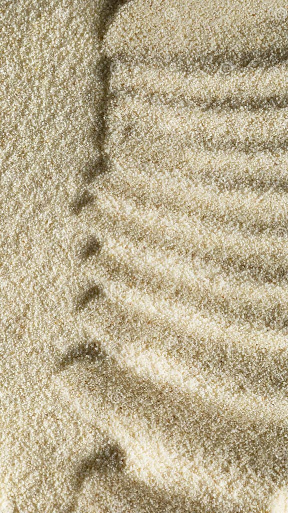 Vertical Sandy Light Background Format 9:16 with Waves of Sand. Macro ...