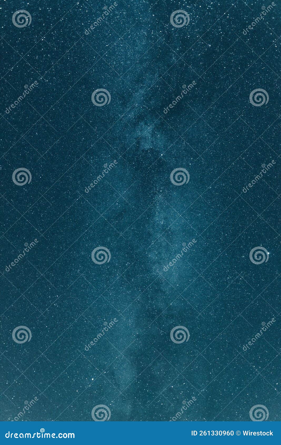 Vertical Shot of the Beautiful Sky Full of Stars. Stock Photo - Image ...