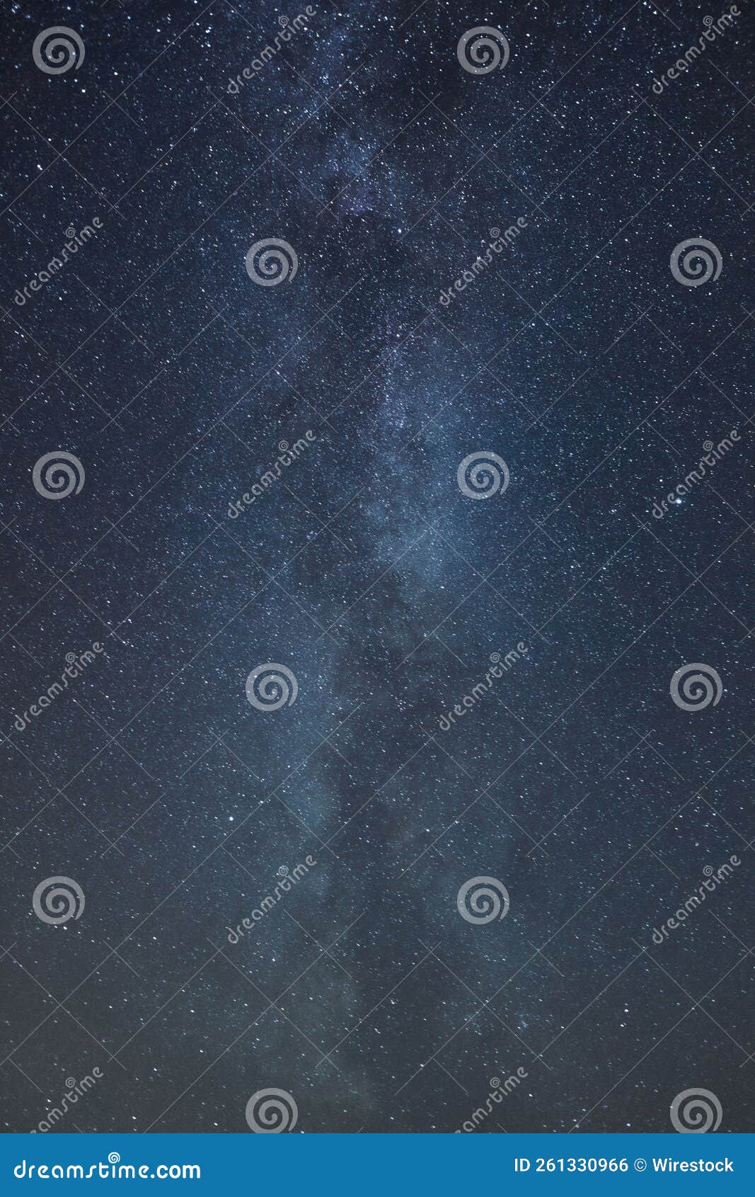 Vertical Shot of the Beautiful Sky Full of Stars. Stock Photo - Image ...