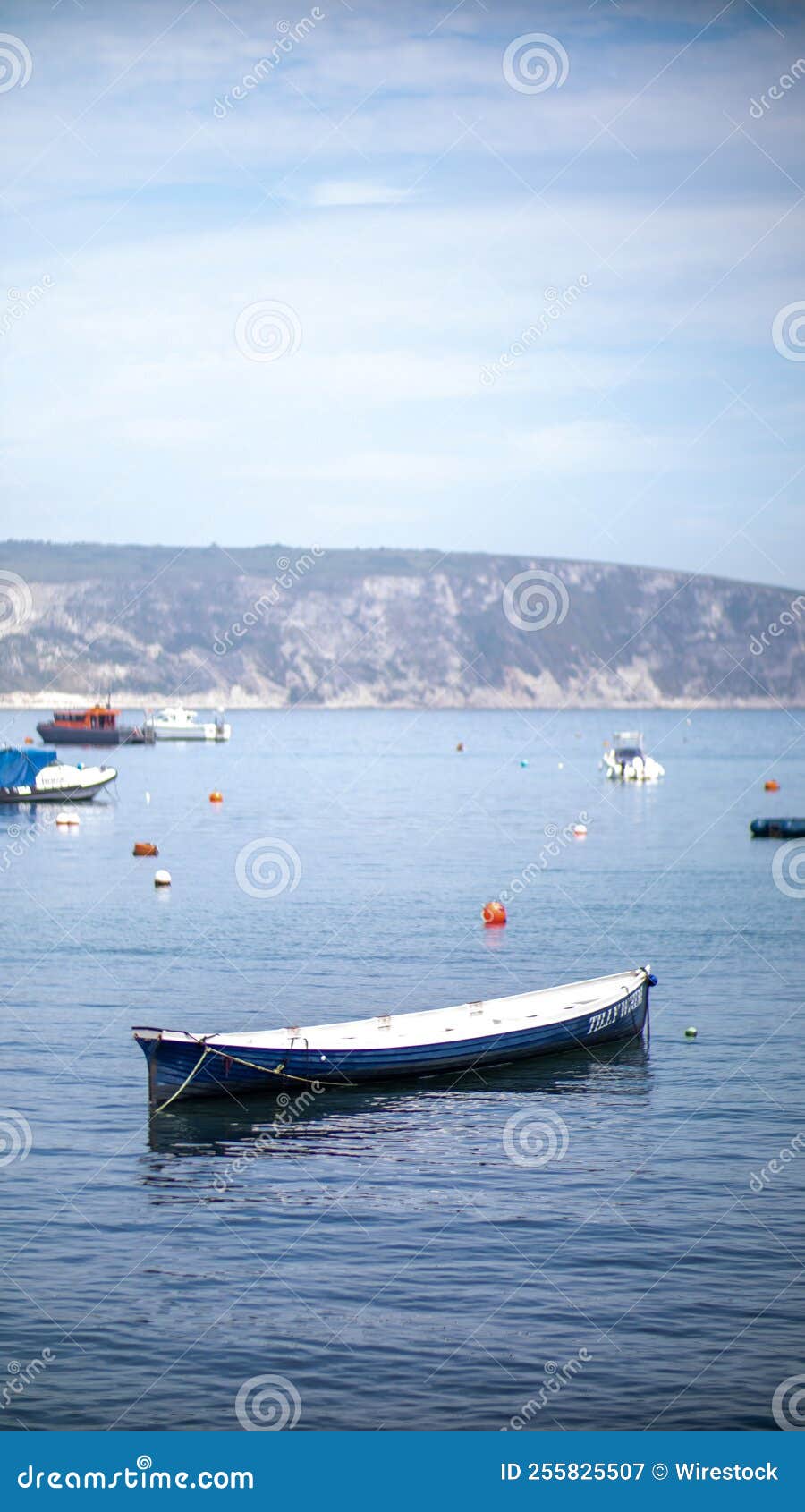 Vertical Shot of Boats in the Water Stock Image - Image of transport ...