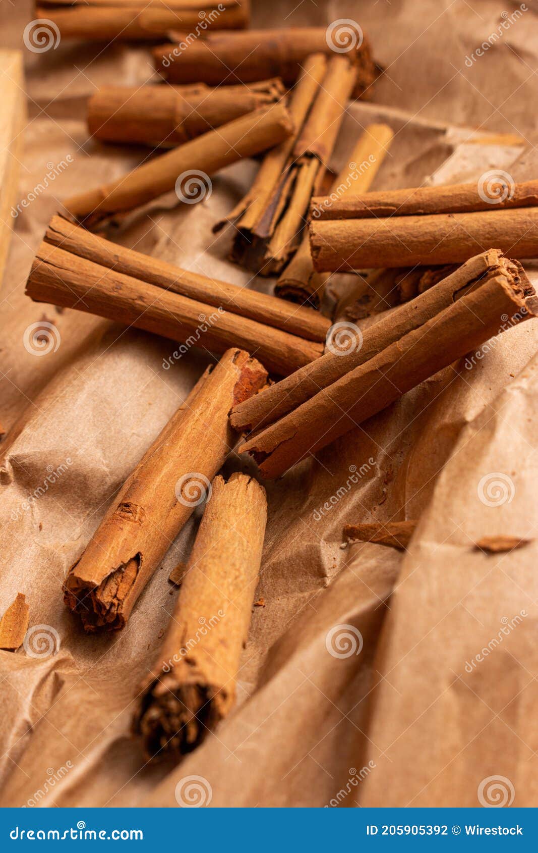 Vertical Shot of Cinnamon Sticks Stock Photo - Image of healthy ...